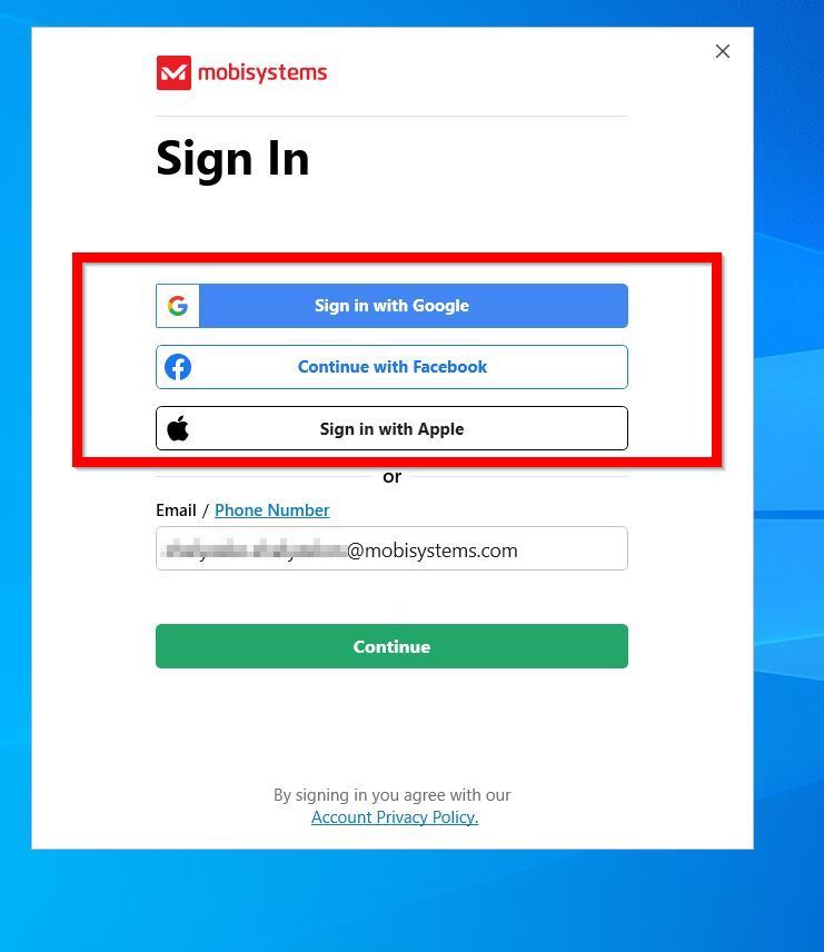 How to sync files in MobiDrive from your Windows PC – MobiSystems